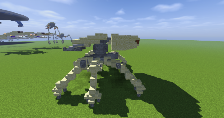 SPIDER TANK - GHOST IN THE SHELL Minecraft Map