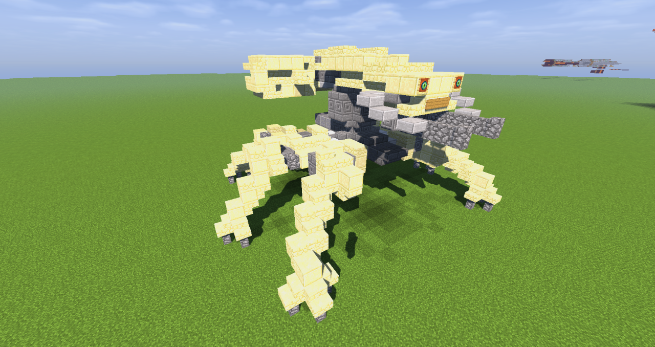 SPIDER TANK - GHOST IN THE SHELL Minecraft Map