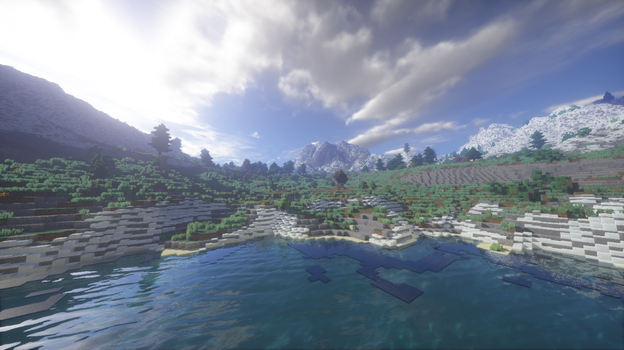 4Kx4K Custom terrain for my server Minecraft Map