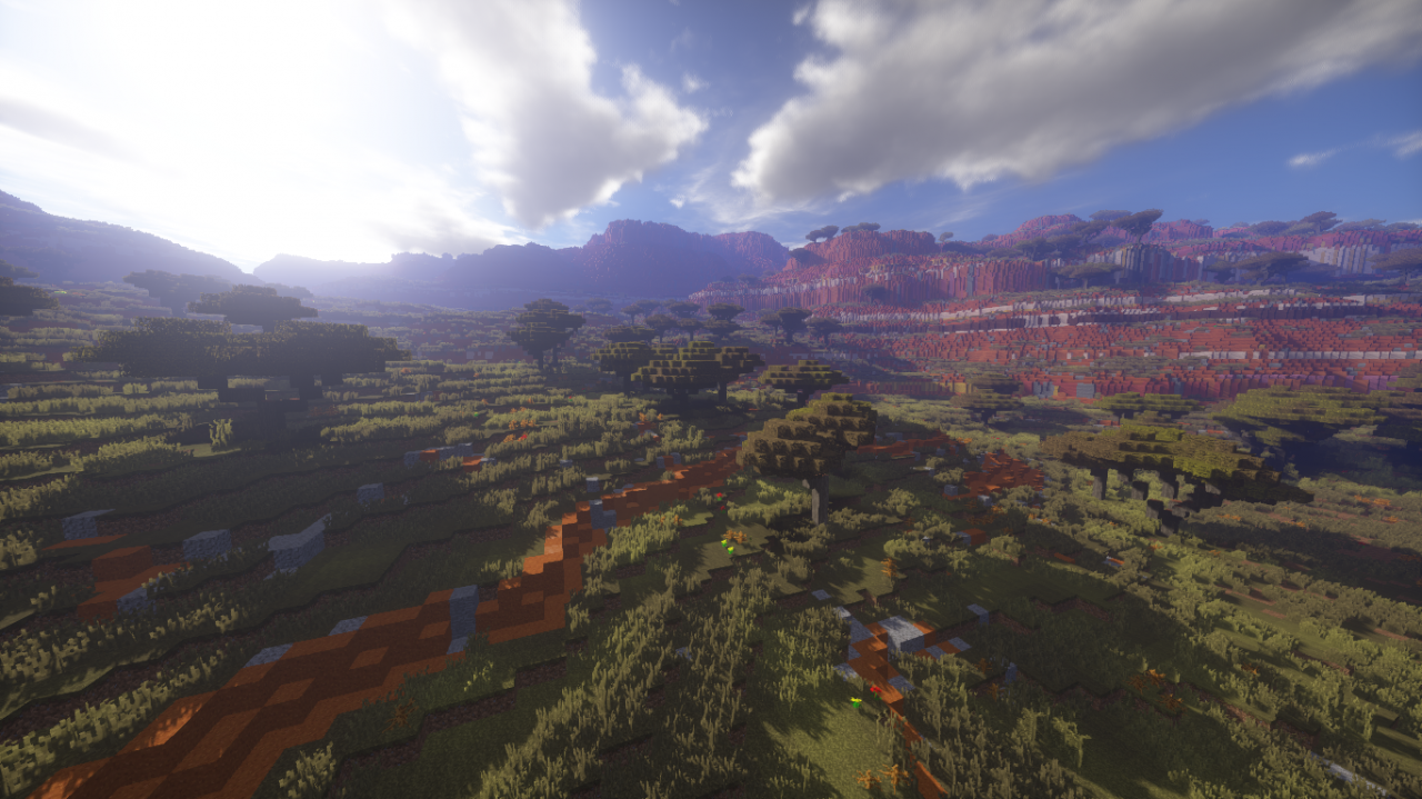 4Kx4K Custom terrain for my server Minecraft Map