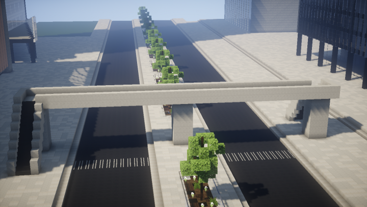 City & cottages Minecraft Project