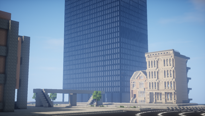 City & cottages Minecraft Project