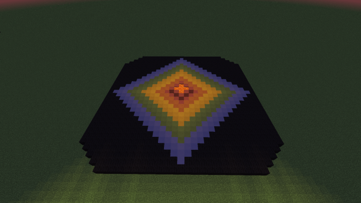 Dart Board Map - Shoot An Arrow and Try To Win! Minecraft Map