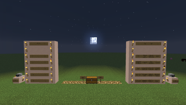 Dart Board Map - Shoot An Arrow and Try To Win! Minecraft Map