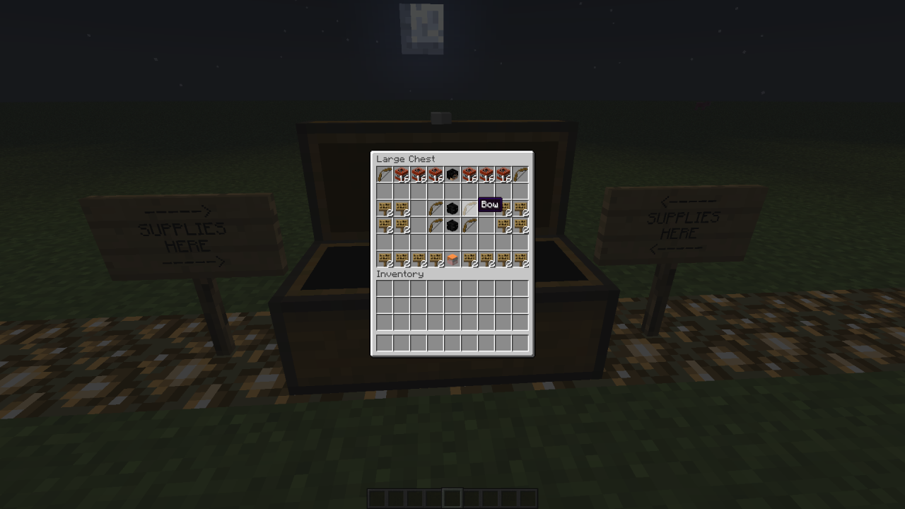 Dart Board Map - Shoot An Arrow and Try To Win! Minecraft Map