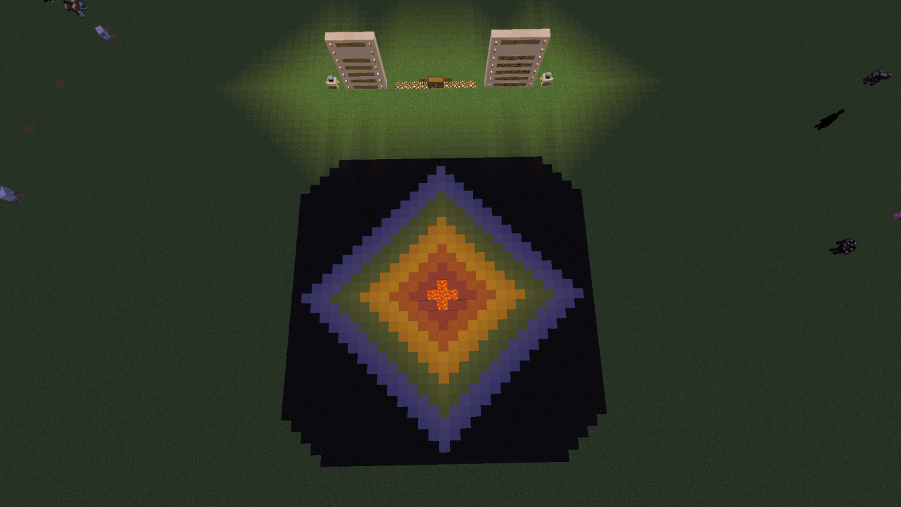 Dart Board Map - Shoot An Arrow and Try To Win! Minecraft Map