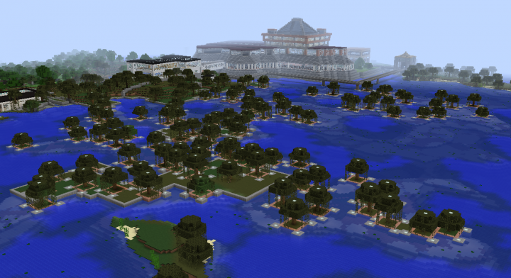 Garden Area Minecraft Map