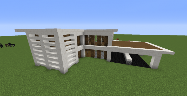 Small Quartz House Minecraft Map
