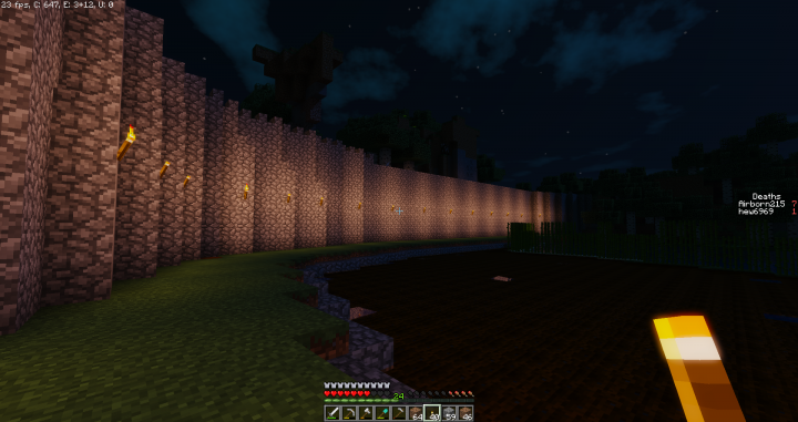 My Base Wall Minecraft Map
