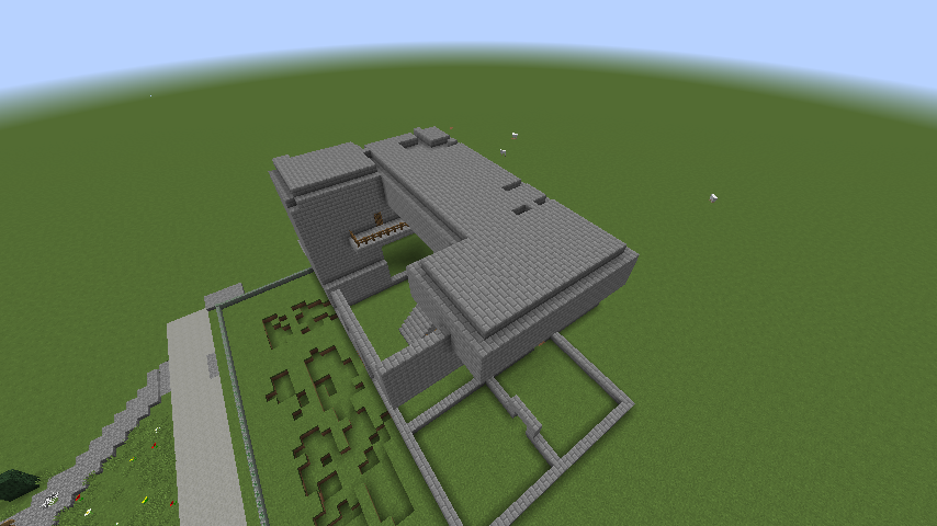 the Winchester House Minecraft Map