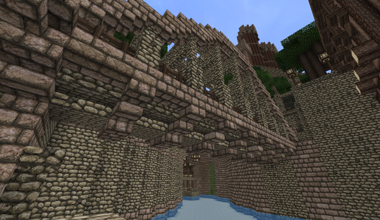 Railway bridge Minecraft Map