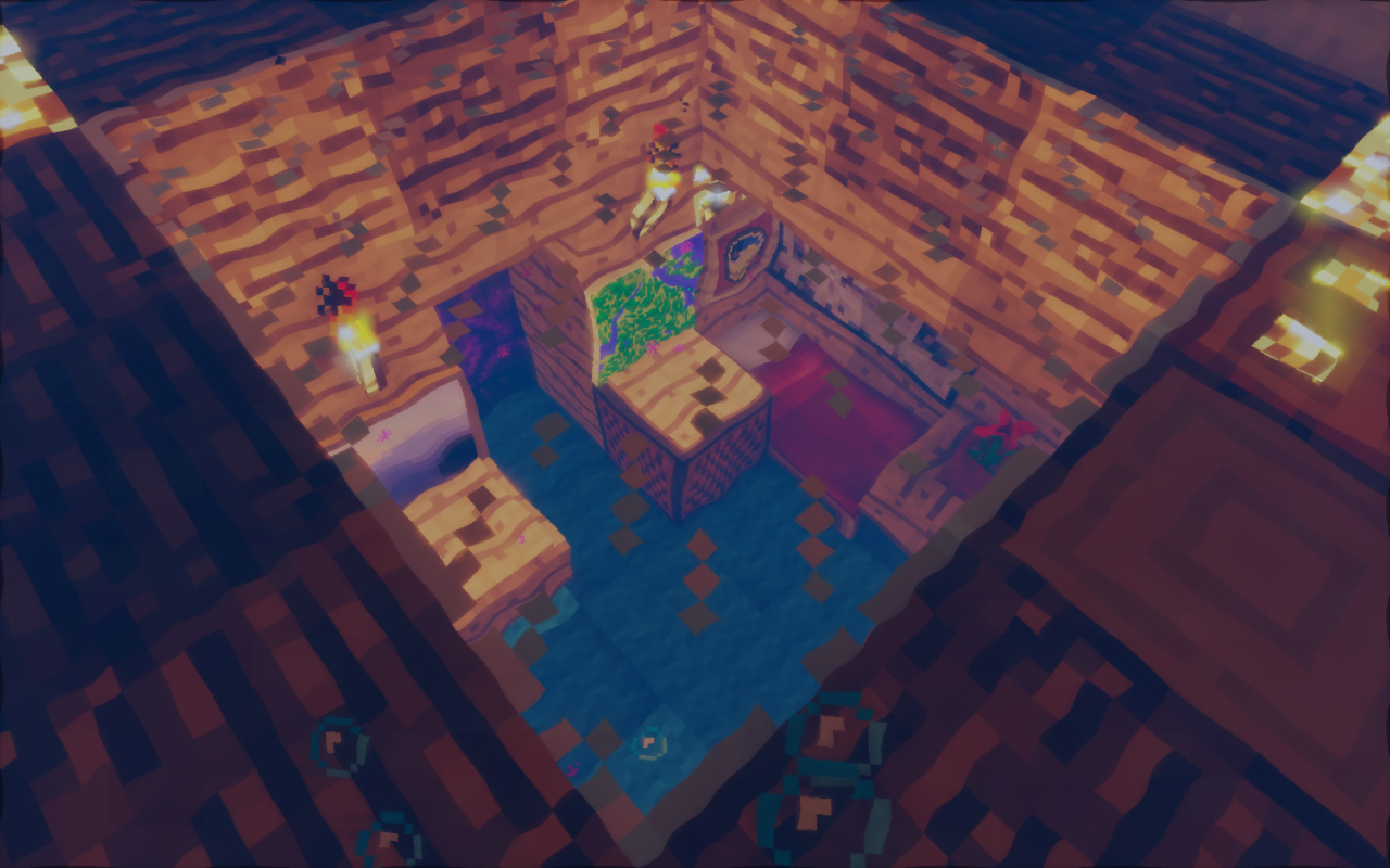 Cozy Underwater Base Minecraft Map