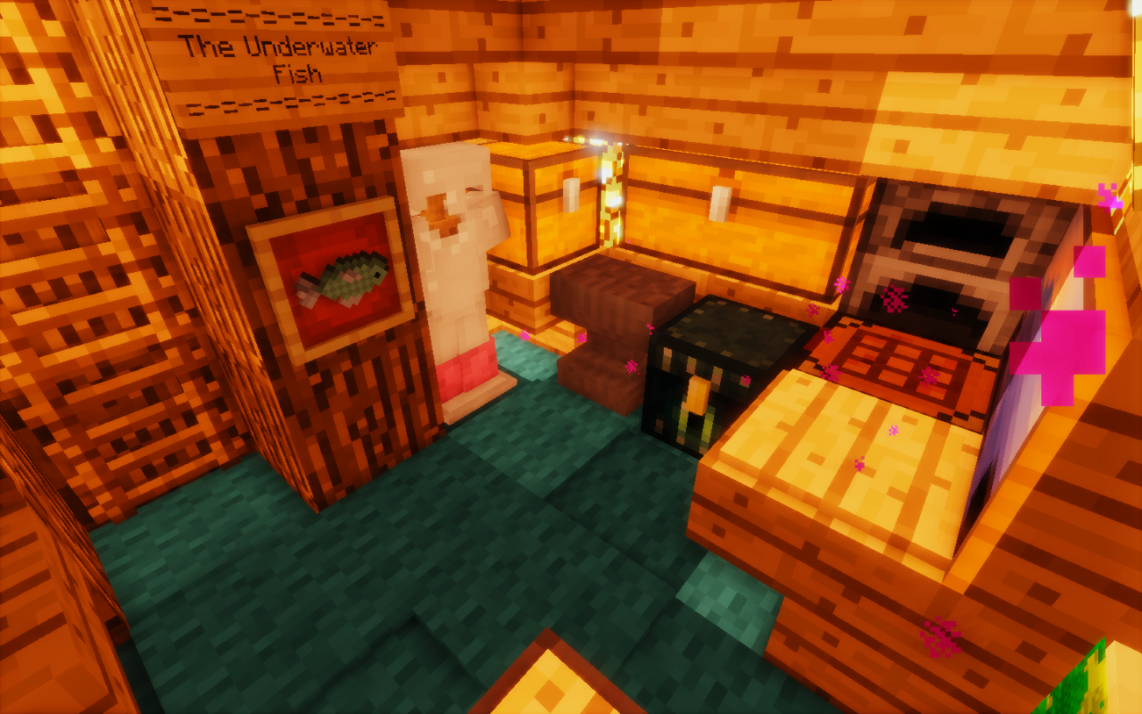 Cozy Underwater Base Minecraft Map