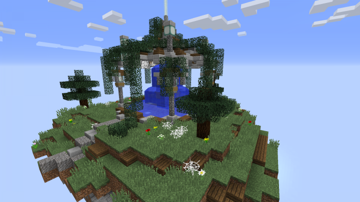 Floating Fountain (World Download-Schematic) Minecraft Map