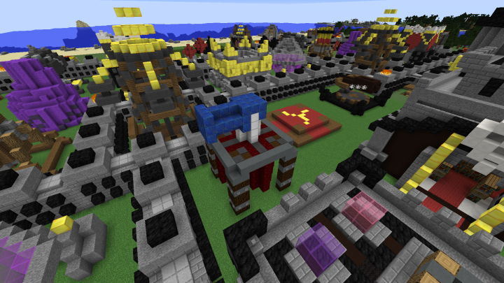 Clash of Clans Village Town Hall 9 Minecraft Map