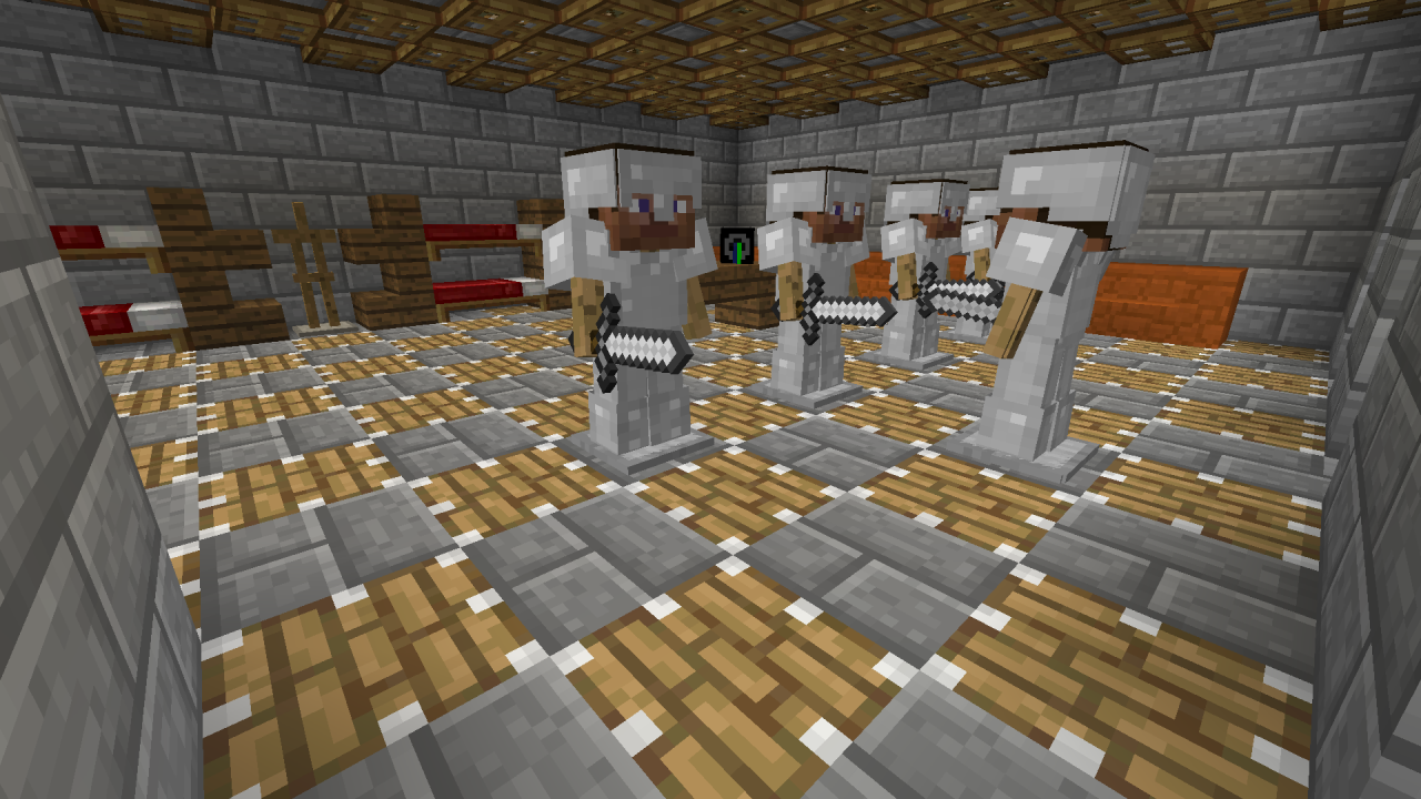 Fortress with Clash of Clans Base Nearby Minecraft Map