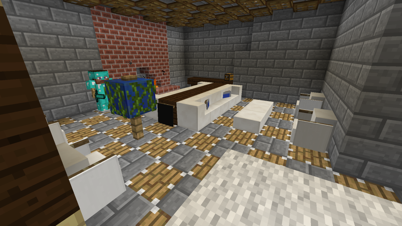 Fortress with Clash of Clans Base Nearby Minecraft Map