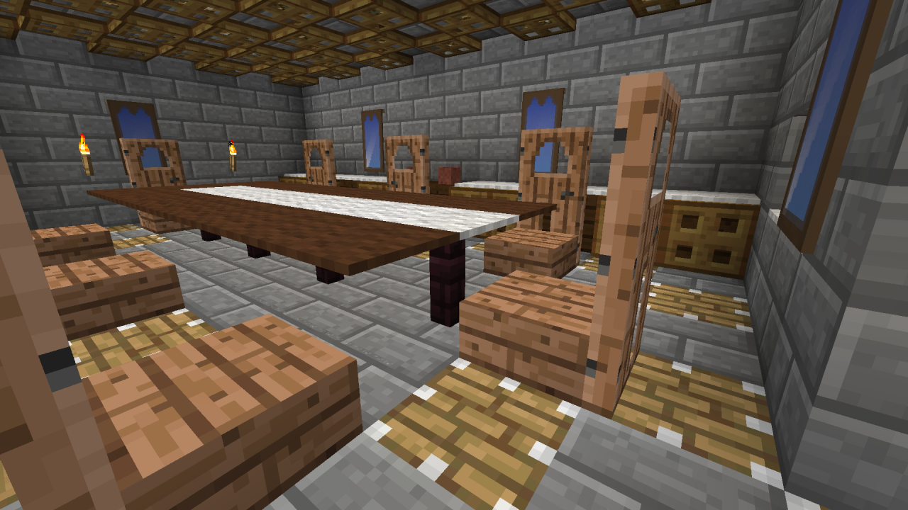 Fortress with Clash of Clans Base Nearby Minecraft Map