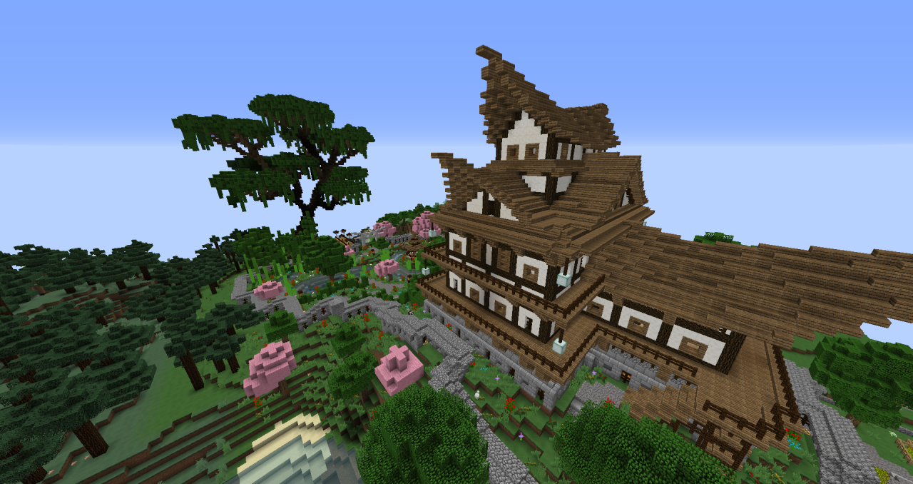 Chinese building Minecraft Map