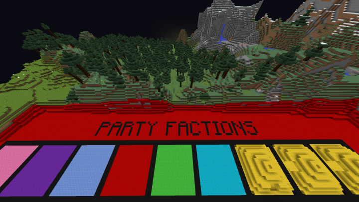 Party Factions - 24/7 - More! Minecraft Server