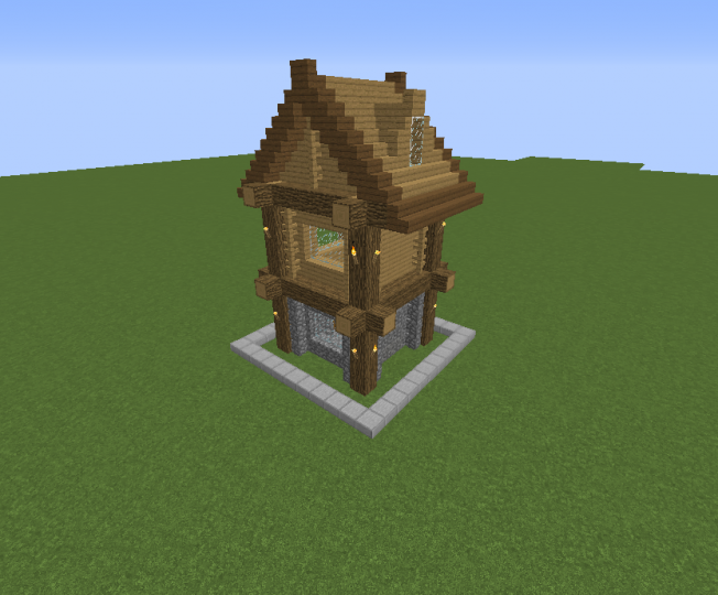 Small Survival House Minecraft Map
