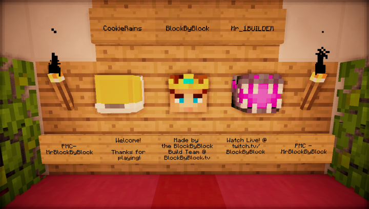 CandyCraft Minecraft Map