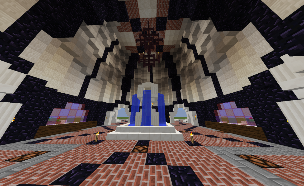 Quartz Monument Minecraft Map