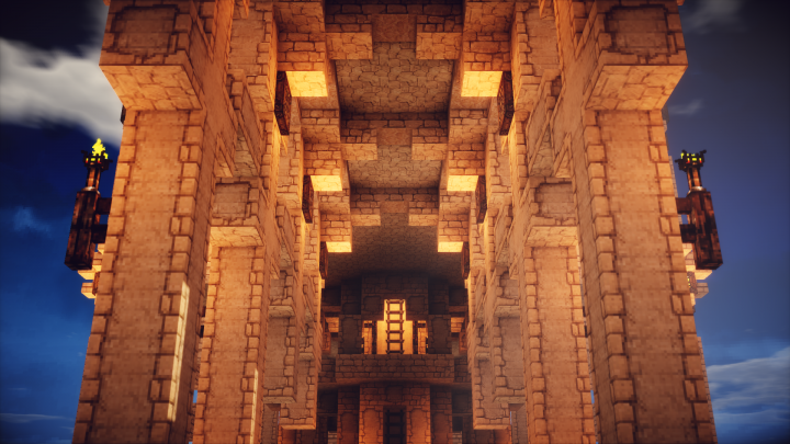 The Fire Wyrm's Oasis Minecraft Map