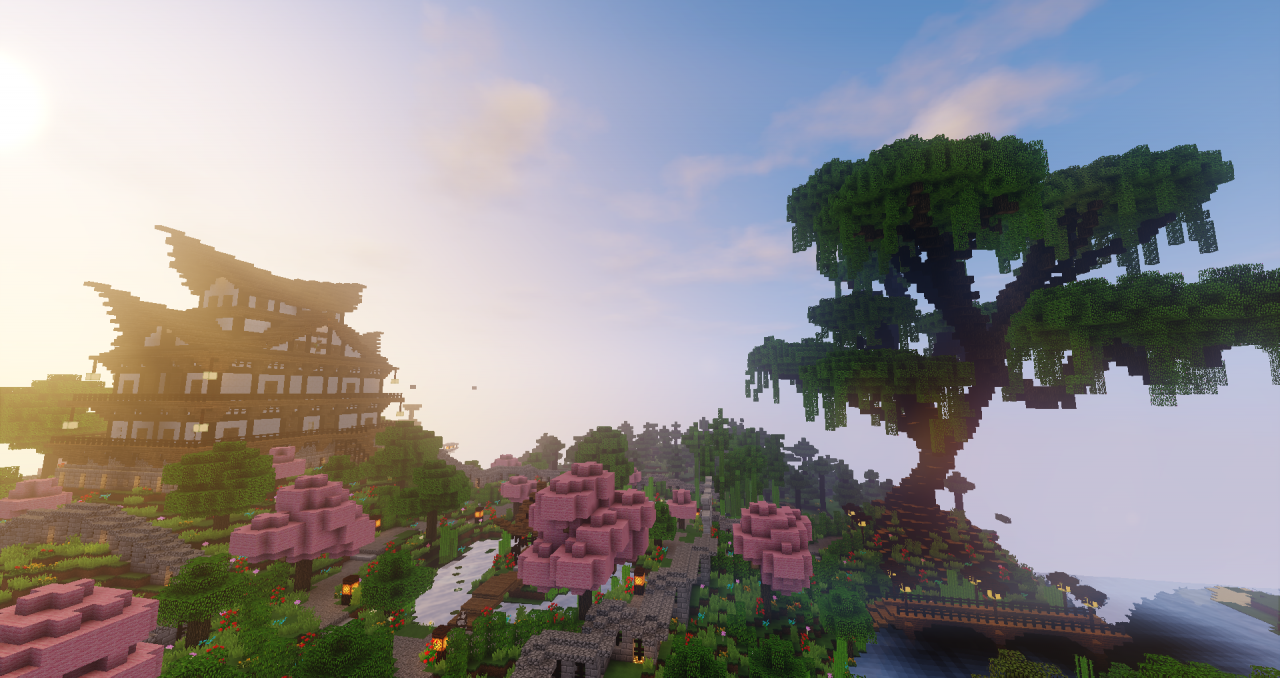 Chinese building Minecraft Map