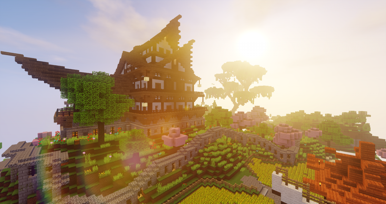 Chinese building Minecraft Map