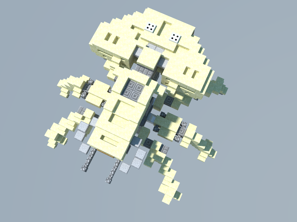 SPIDER TANK - GHOST IN THE SHELL Minecraft Map