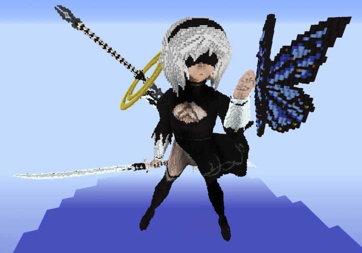 Yorha no. 2 type b (Nier: Automata） Minecraft Map