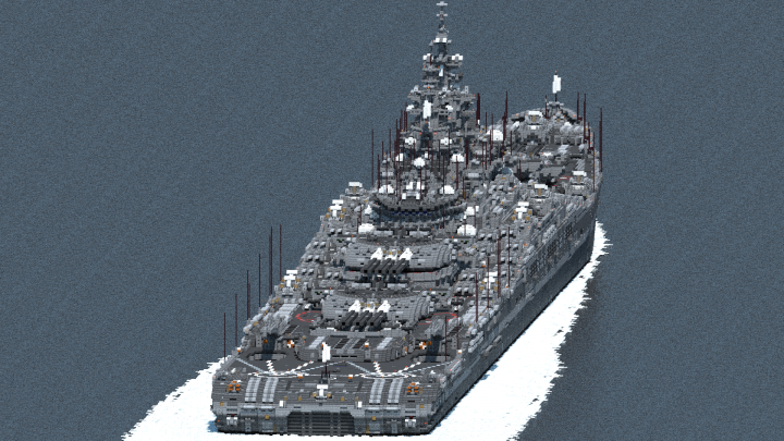 [AU] Uraga Class Battleship Minecraft Map