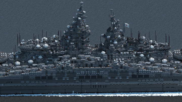 [AU] Uraga Class Battleship Minecraft Map