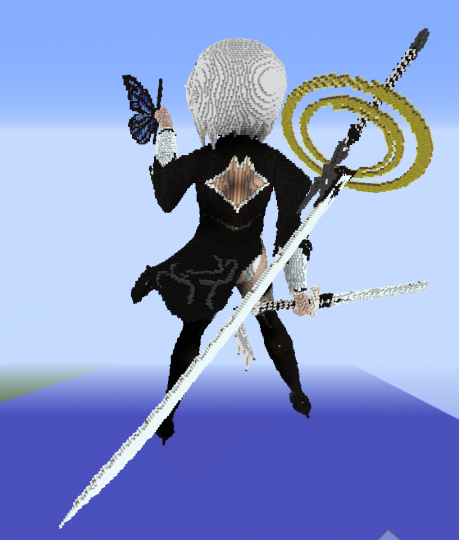 Yorha no. 2 type b (Nier: Automata） Minecraft Map