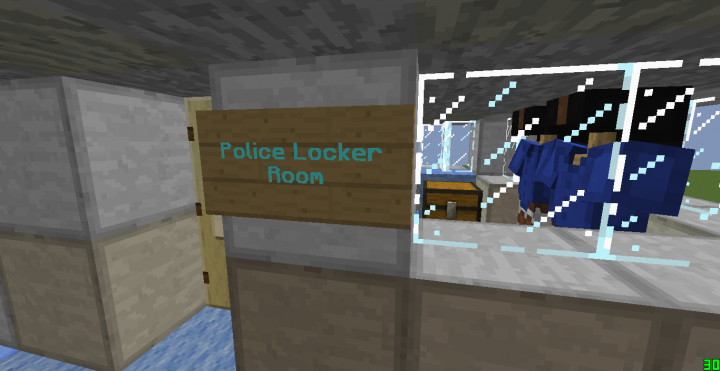 Modern Police Station Design [Basic] Minecraft Map