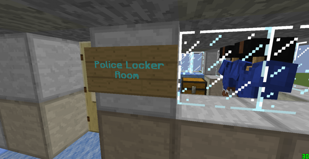 Modern Police Station Design [Basic] Minecraft Map