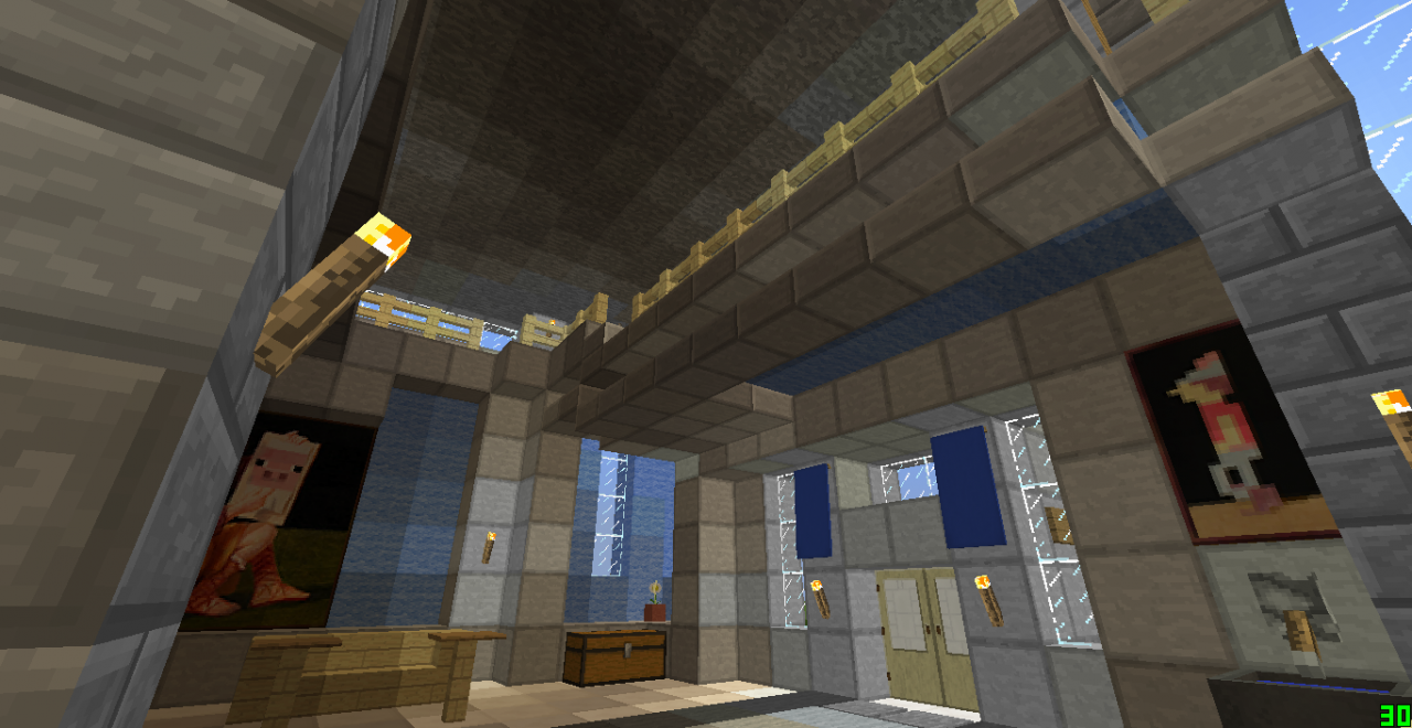 Modern Police Station Design [Basic] Minecraft Map