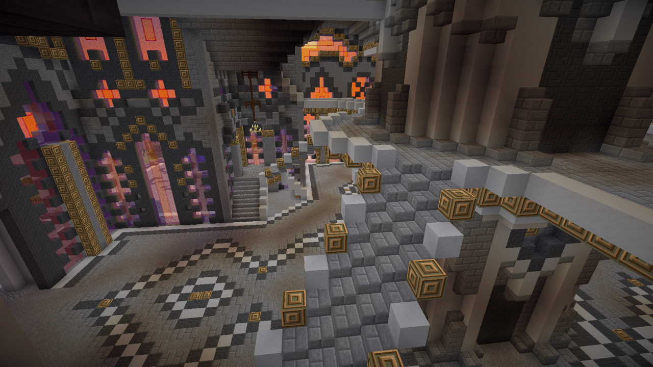 Building Survival Base - Castle Minecraft Map