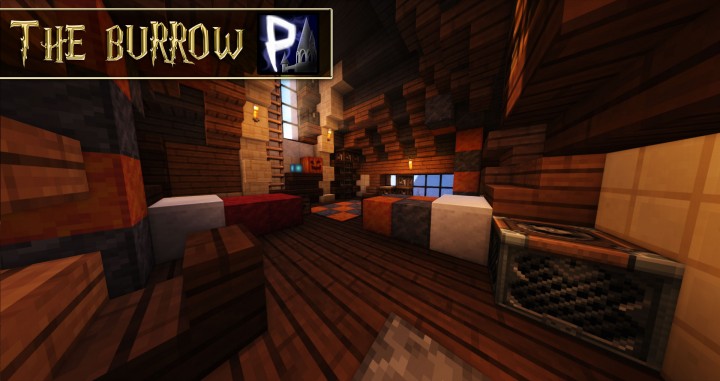 THE BURROW [HARRY POTTER MINECRAFT SERVER] Minecraft Map