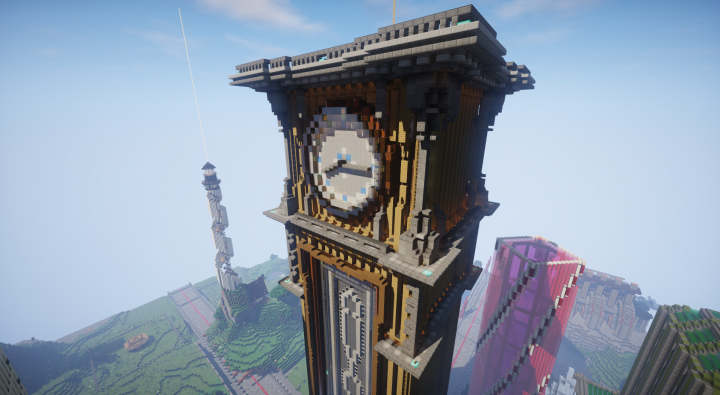 ULTIMATE Steampunk Big Ben Clock Tower (Survival Vanilla) Minecraft Map