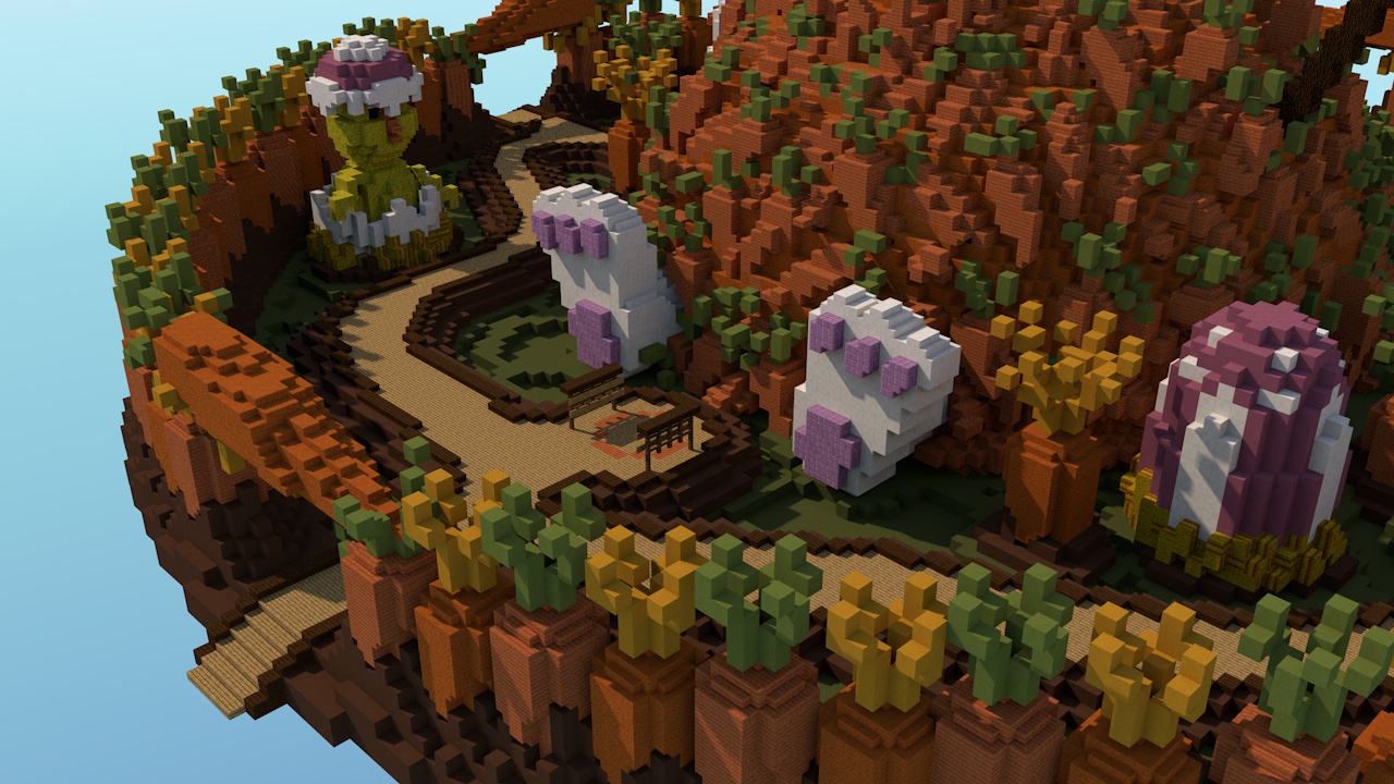 Easter Spawn Minecraft Map