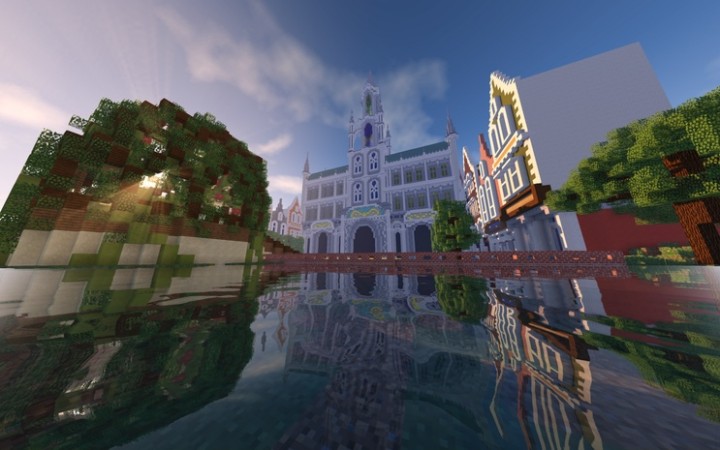 CharmCraft Spawn Hub Minecraft Map