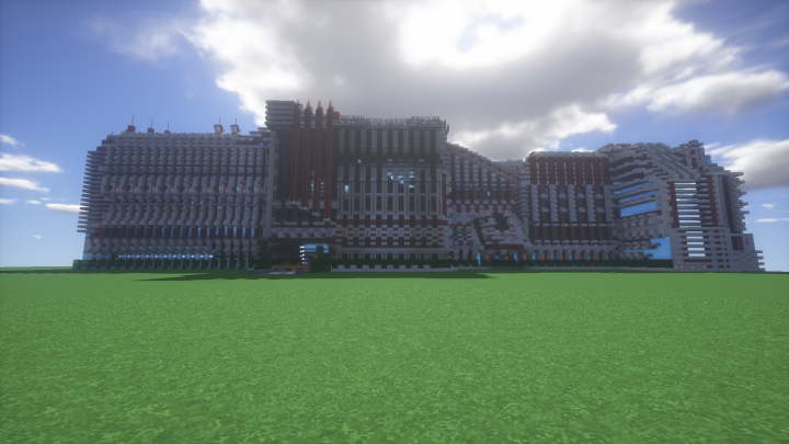 Futuristic School /Creativefun/Submission Minecraft Map