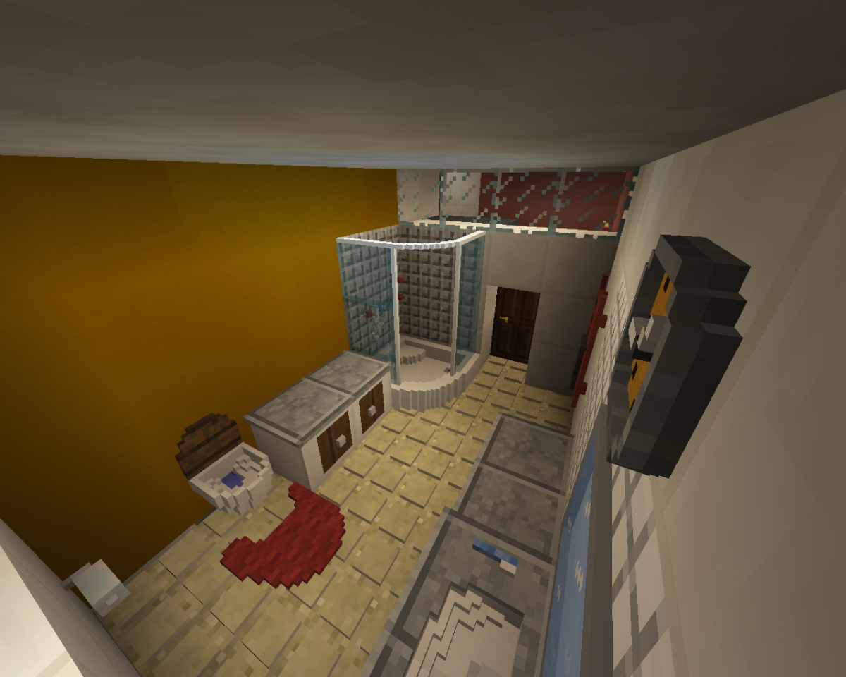 [1.8.9] Minecraft Small Bathroom Modded Minecraft Map
