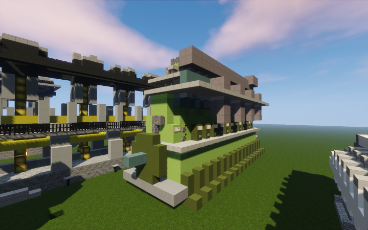 Low Speed Ship Diesel Engine Minecraft Map