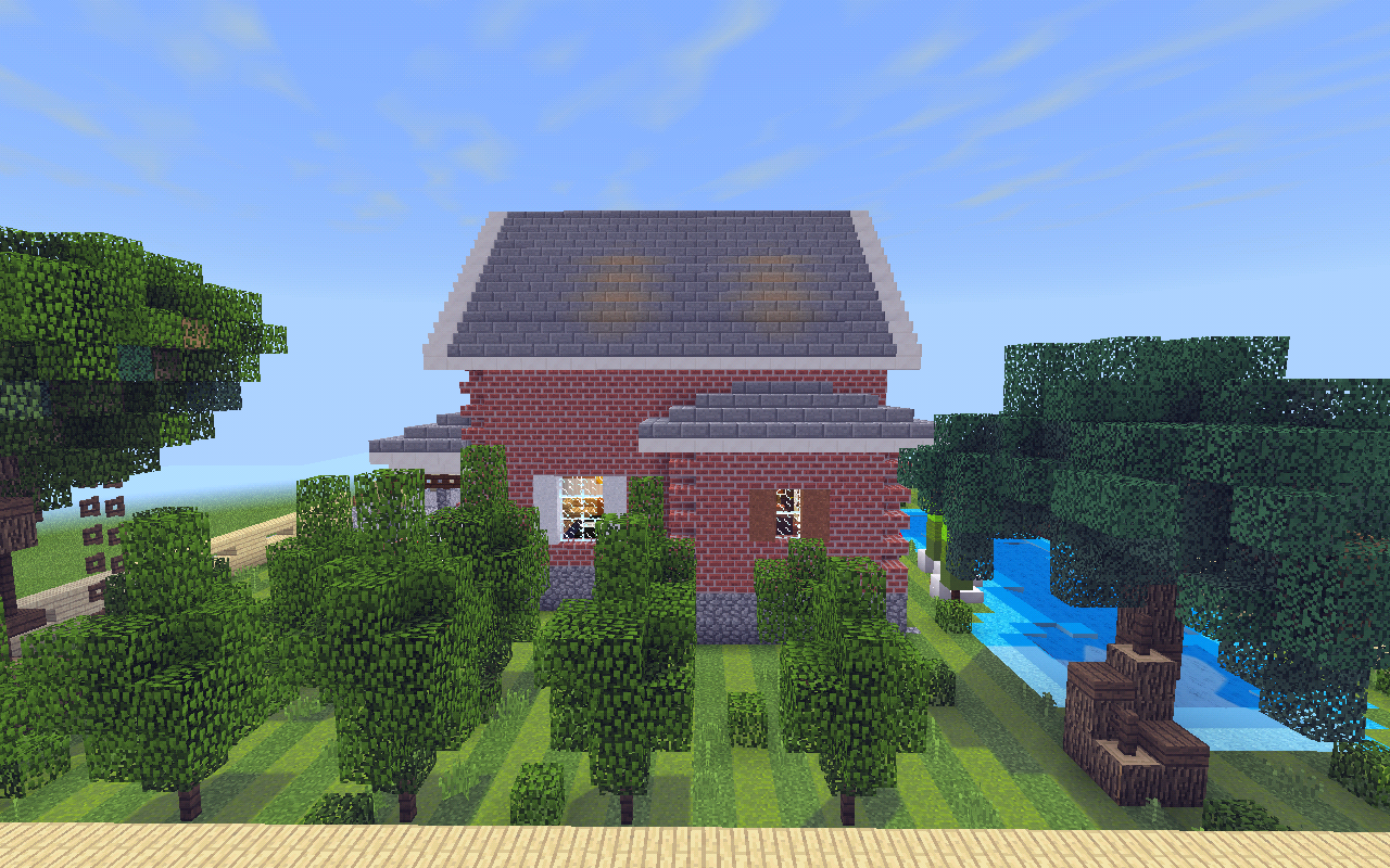 Small Traditional House Minecraft Map