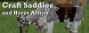 Craft Saddles and Horse Armor [Forge] Minecraft Mod