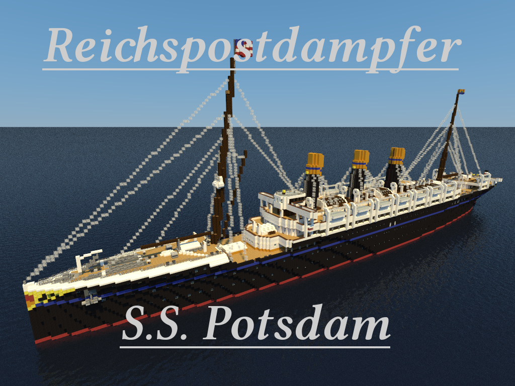SS Potsdam (1896) by Drash2005 Minecraft Map