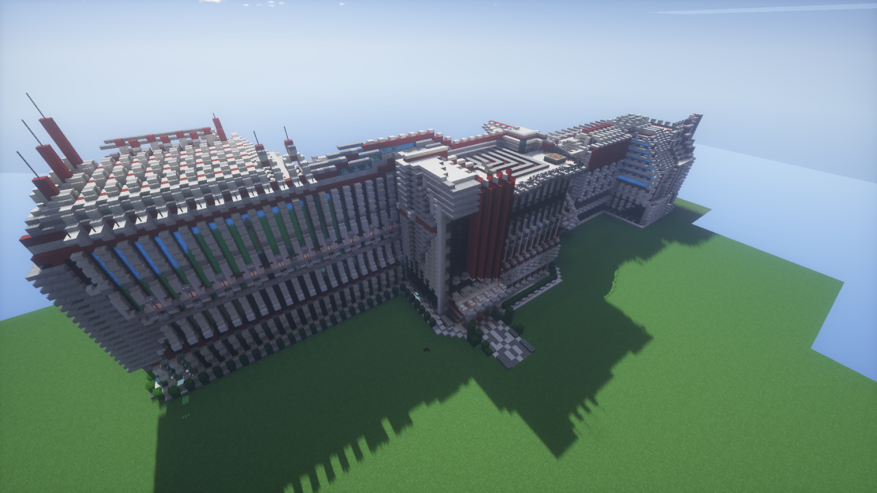 Futuristic School /Creativefun/Submission Minecraft Map